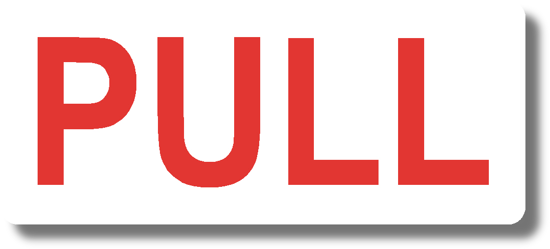 Pull – Aircraft Placards