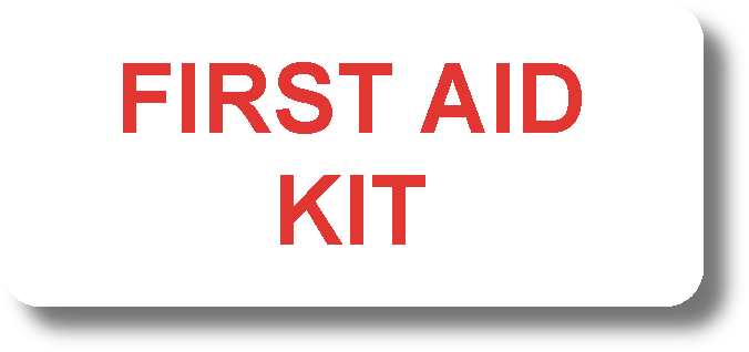 First Aid Kit – Aircraft Placards
